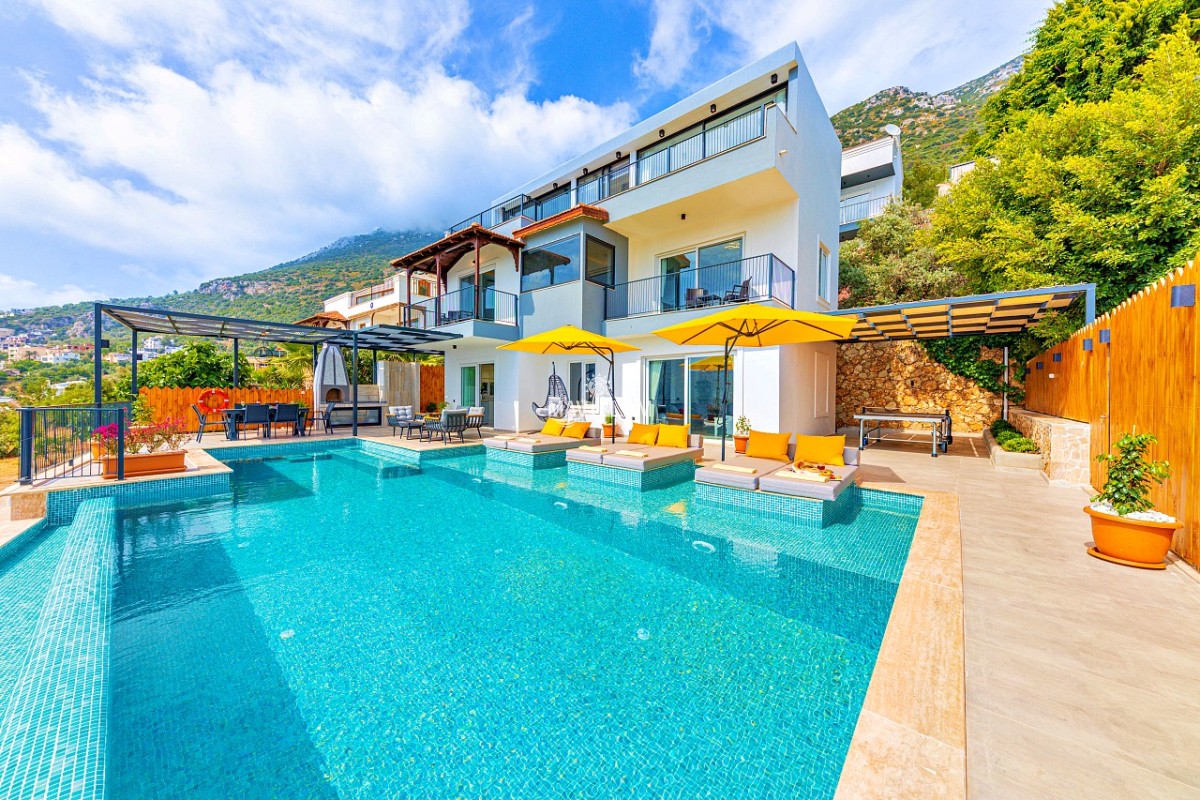 Villa Captain Lucky - Kalkan’da Deniz Manzaralı ve Denize Yakın Tatil ...