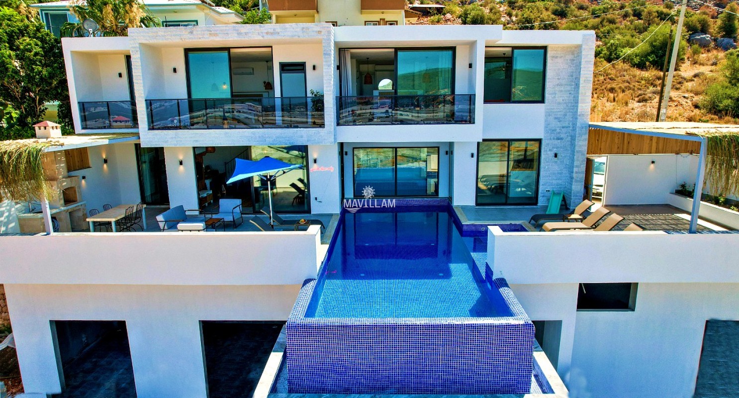 Villa Ari - Kalkan Yeşilköy - Doğa manzaralı - Muhafazakar Villa ...